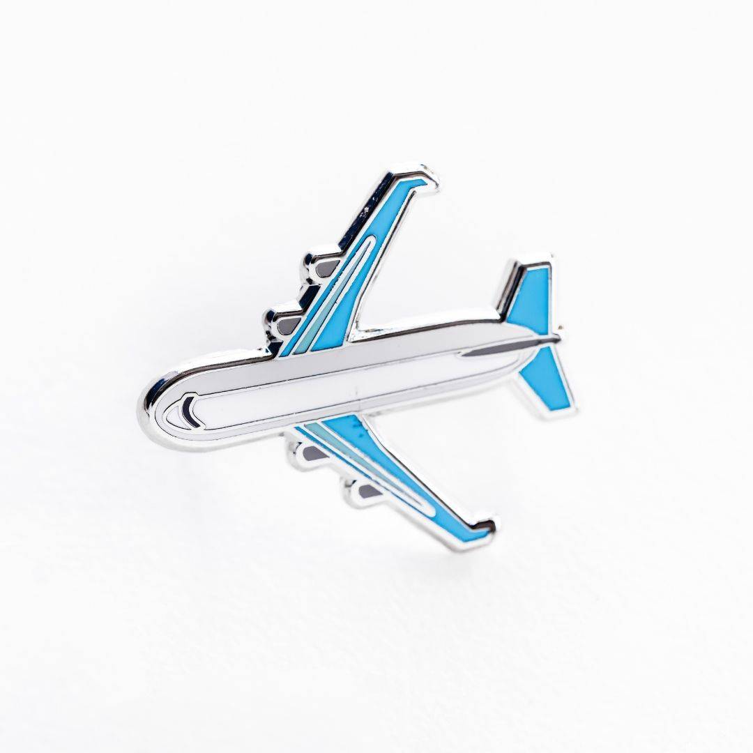 Airplane Enamel Pin - A perfect gift for aviation lovers! | Dream Maker ...