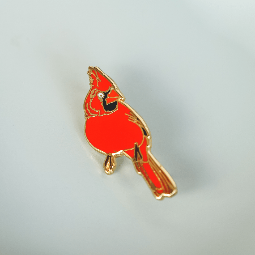 Cardinal Enamel Pin | Dream Maker Pins