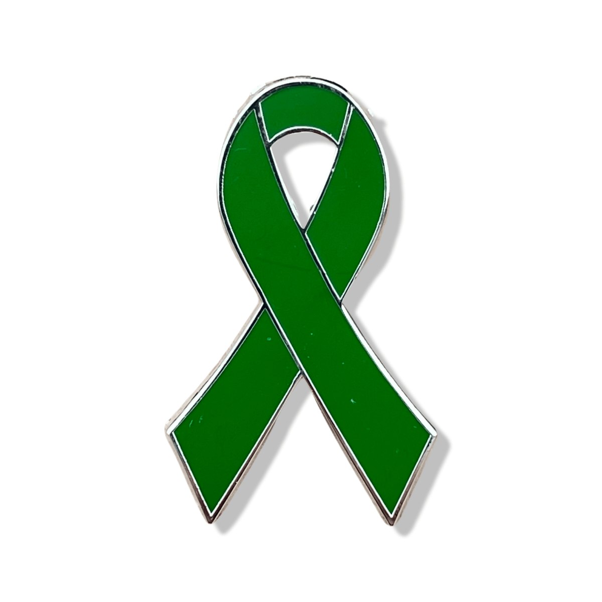 Green Ribbon Enamel Pin | Dream Maker Pins