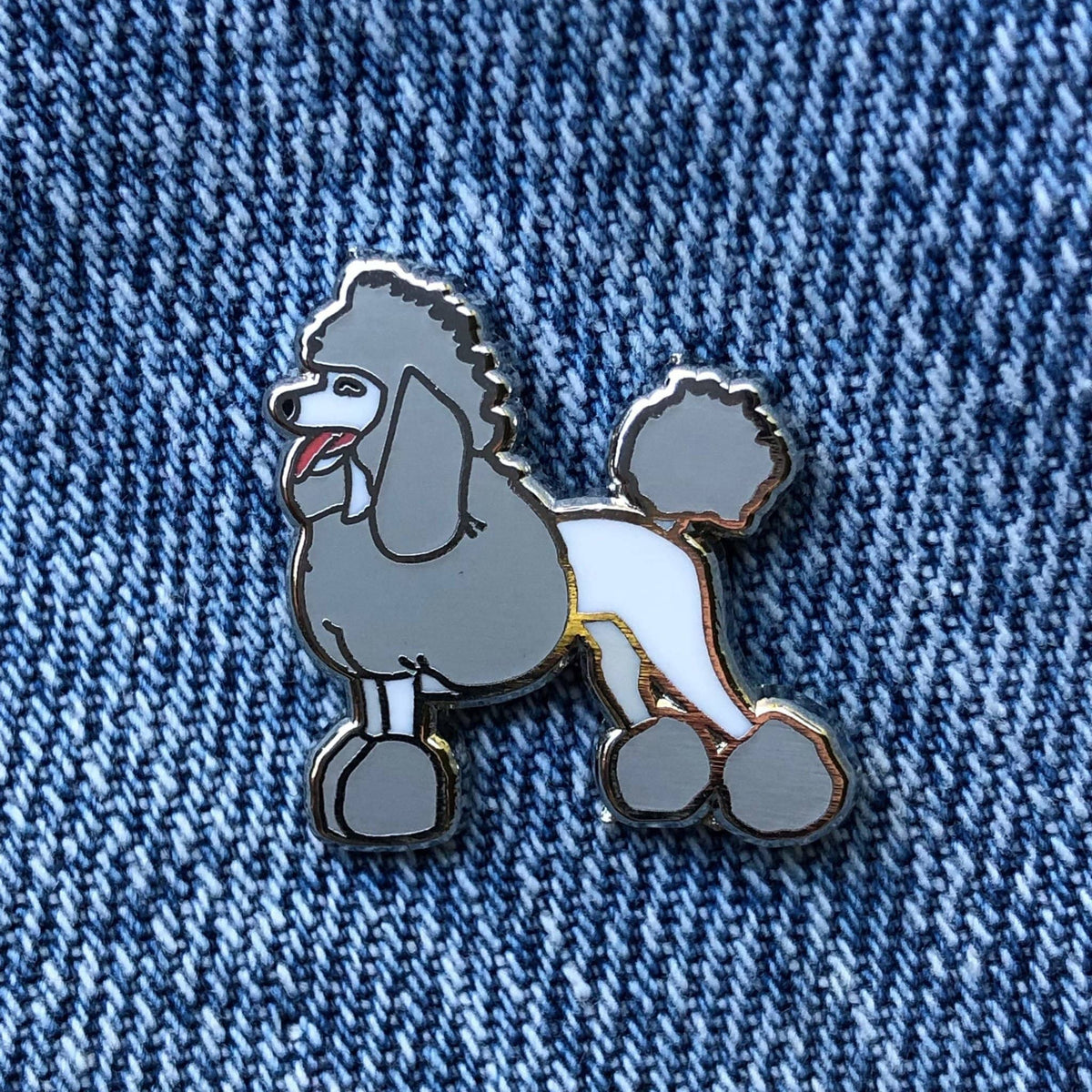 Poodle Enamel Pin | Dream Maker Pins